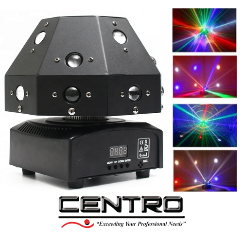 PL 16pcs Beam Moving + Laser